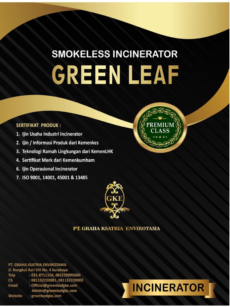Brosur Incenerator | PDF