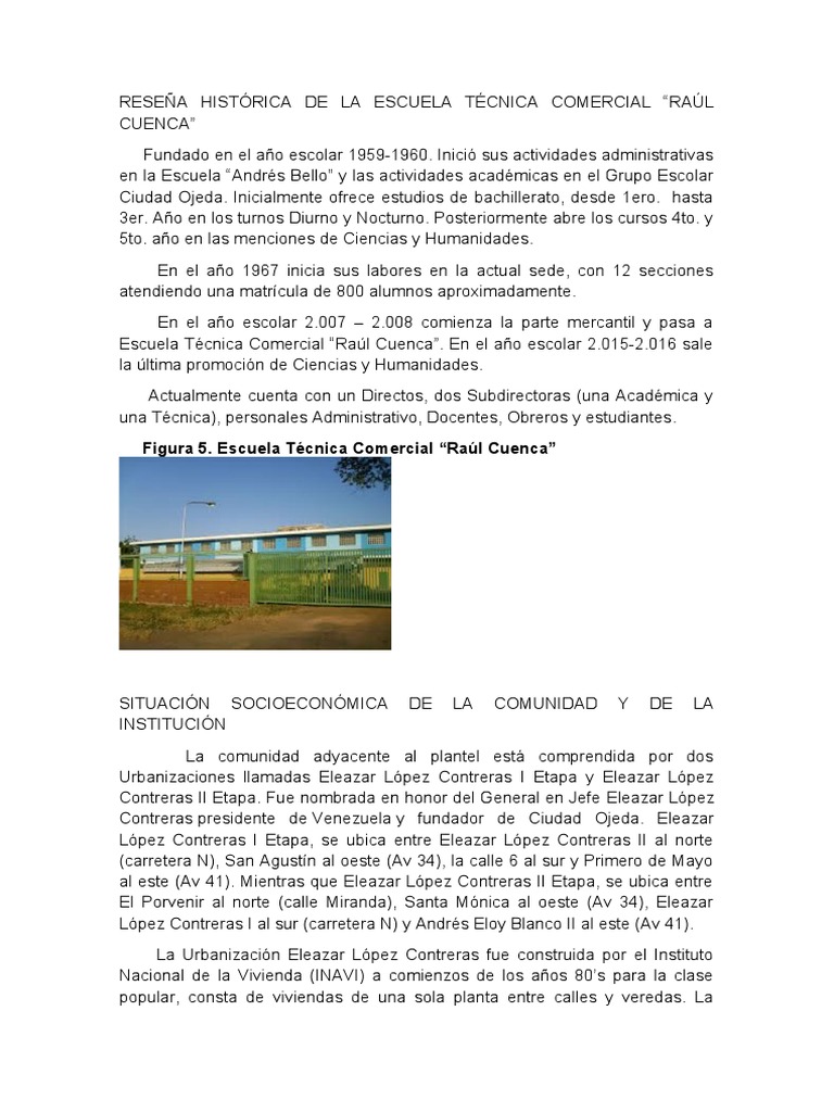 Reseña Histórica Etc Raul Cuenca | PDF