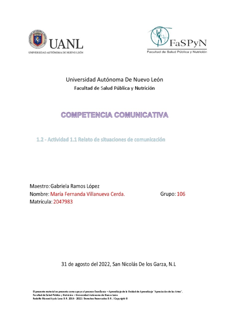 Actividad 01 E1 | PDF | Lingüística | Comunicación