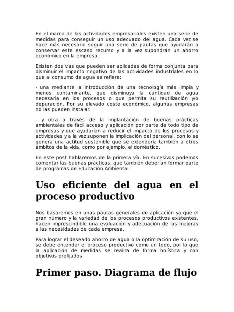 Procesos Productivos (Artículo) Autor Funcagua | Descargar gratis PDF | Agua | Business