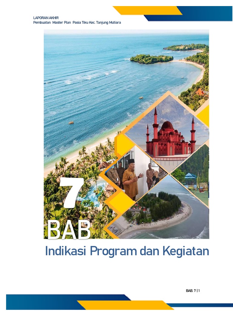 BAB 7 - Indikasi Program Dan Kegiatan | PDF