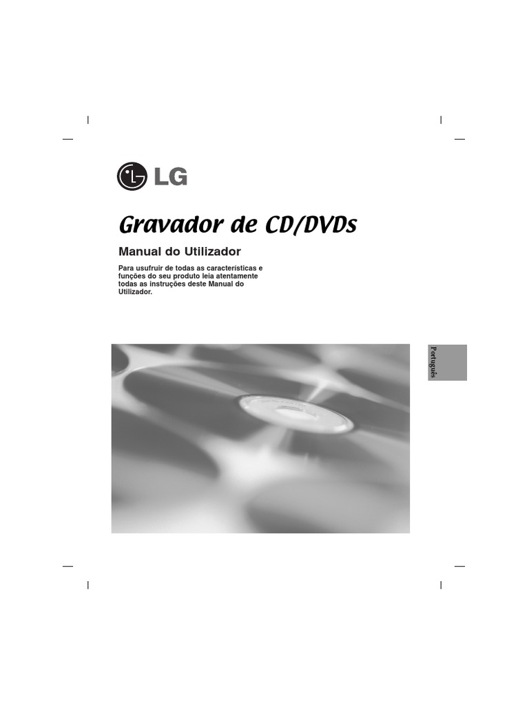 Gravador de CD/DVDS: Manual Do Utilizador | PDF | Drive de disco rígido ...