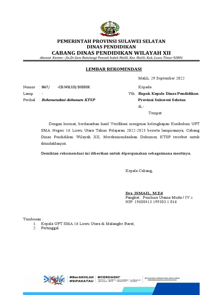 004 - Konsep Surat Keterangan Disdik Sulsel Baru | PDF 004 - Konsep Surat Keterangan Disdik Sulsel Baru | PDF