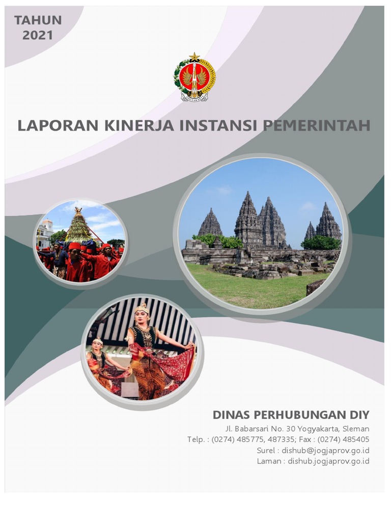 Lkjip Dishub Diy Tahun 2021 | PDF