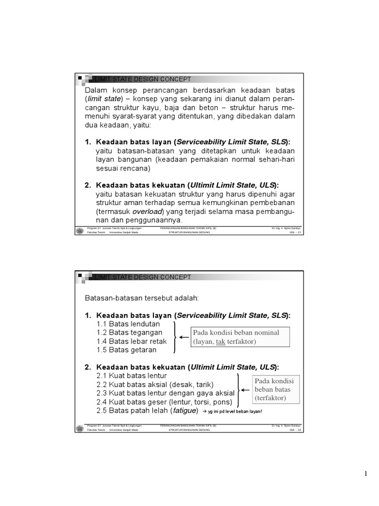 02A - PBTS-Struktur - Limit State DSG Concept | PDF