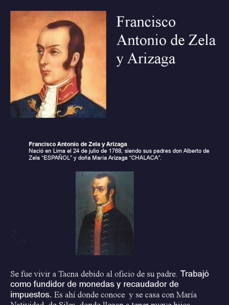 Francisco Antonio de Zela Arizaga | PDF