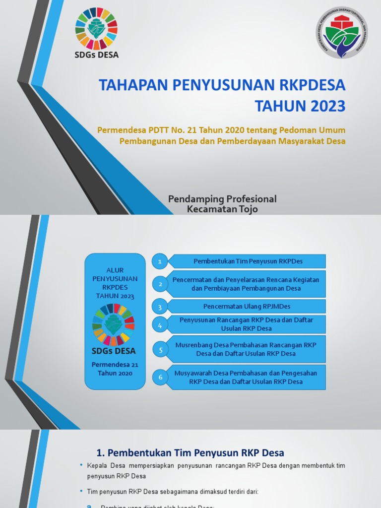 Alur Rkpdes Tahun 2022 | PDF