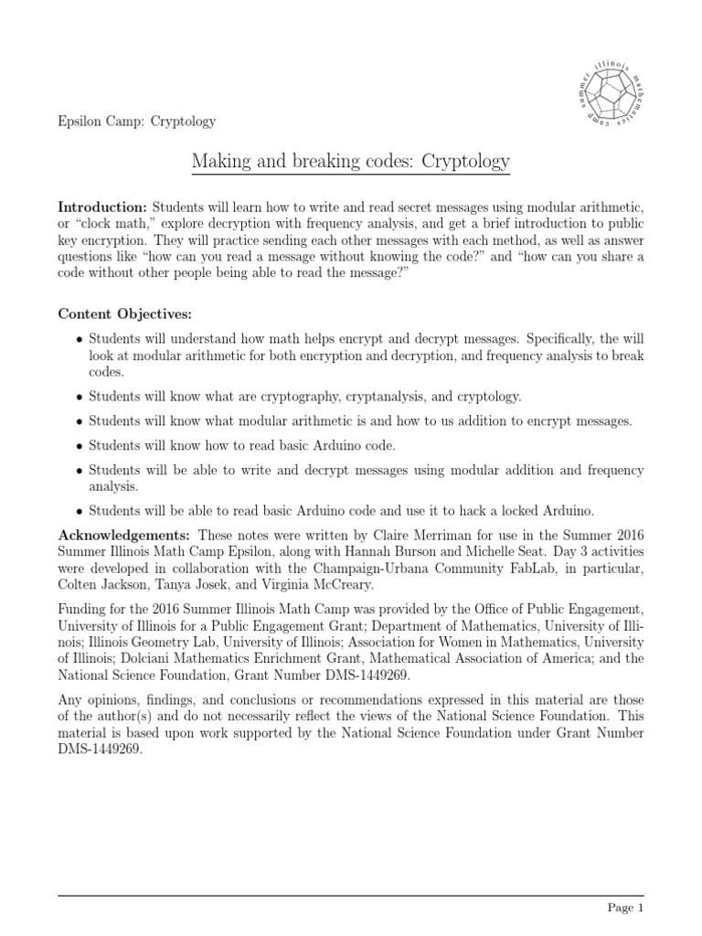 Cryptology | PDF | Cryptography | Encryption