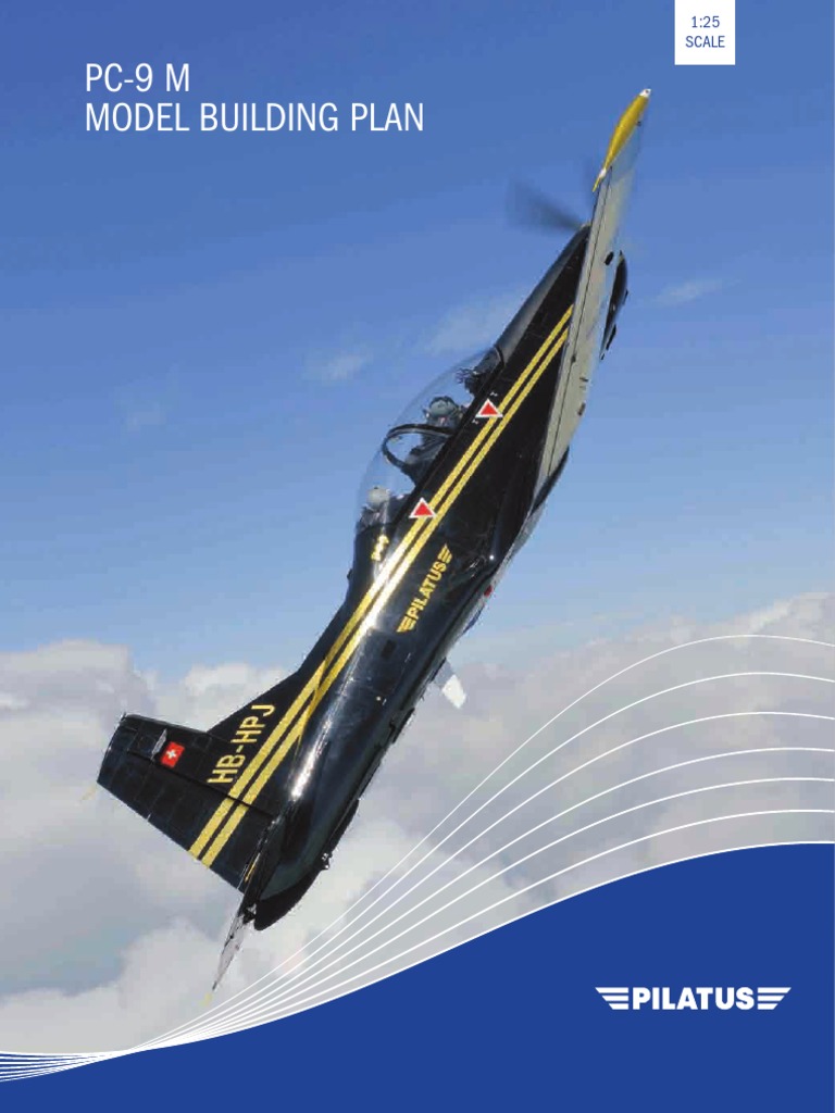 PC-9 M Model Building Plan | PDF | Computers