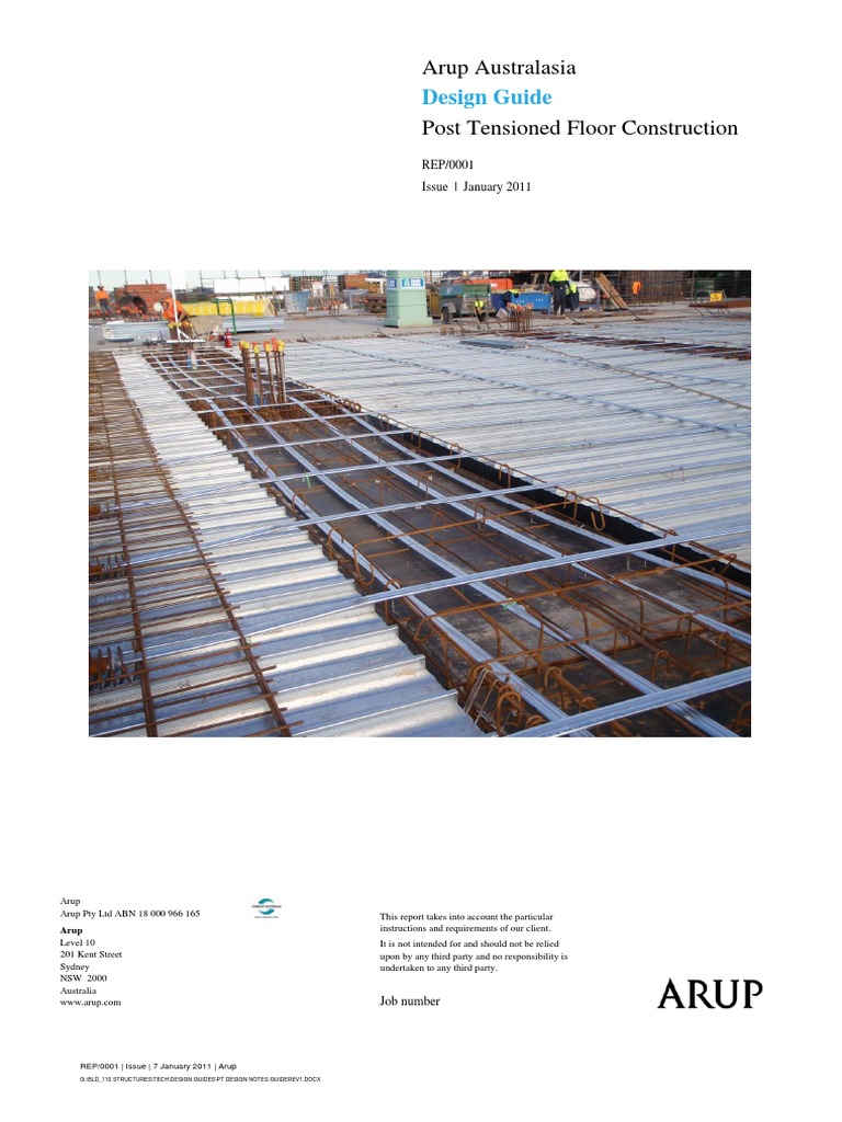 Arup - PT Design Notes | PDF | Prestressed Concrete | Beam (Structure)