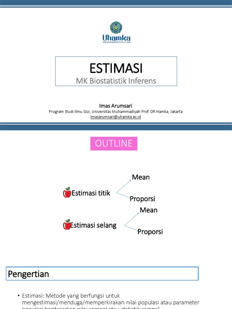 Estimasi | PDF