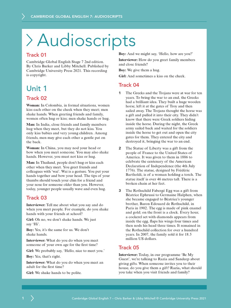 GE 7 Audioscripts | PDF | Plastic | Waste