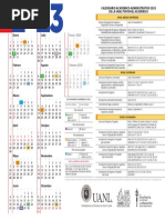 UAM Calendario - 2025 | PDF
