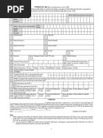 Form 60 Declaration for Income Tax | PDF | Identity Document | Income Tax