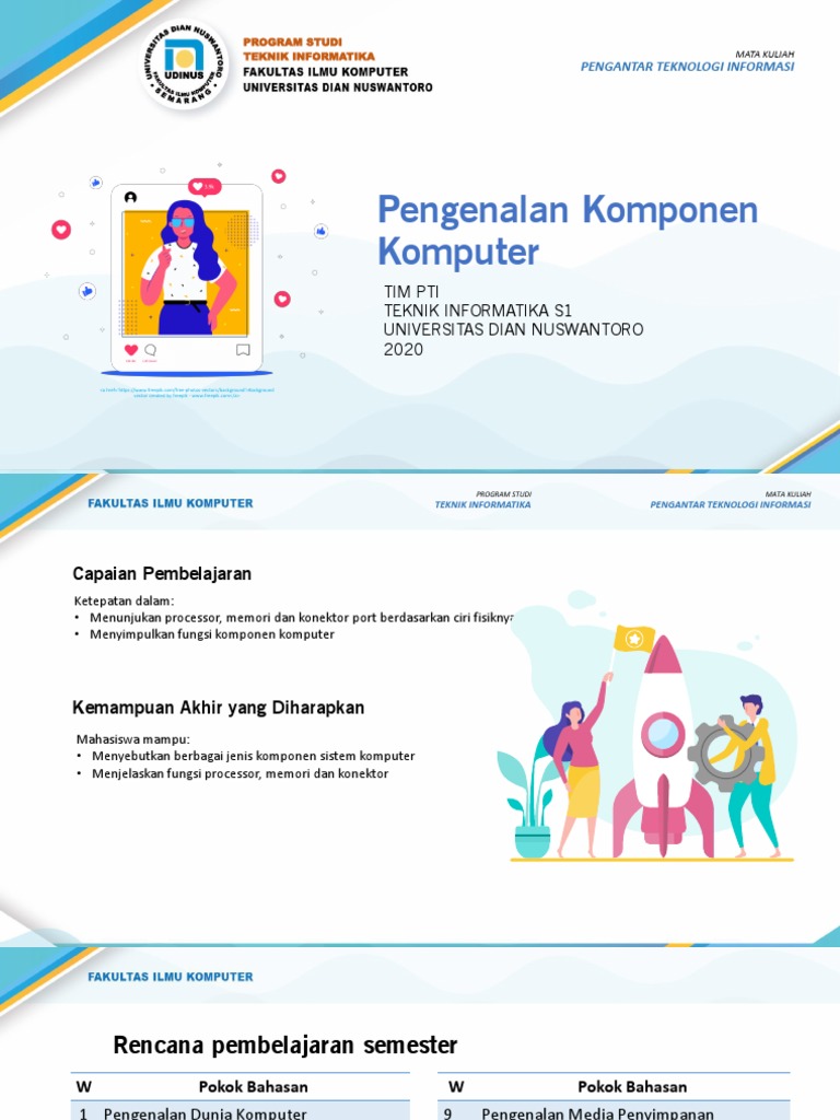 Pengenalan Komponen Komputer | PDF