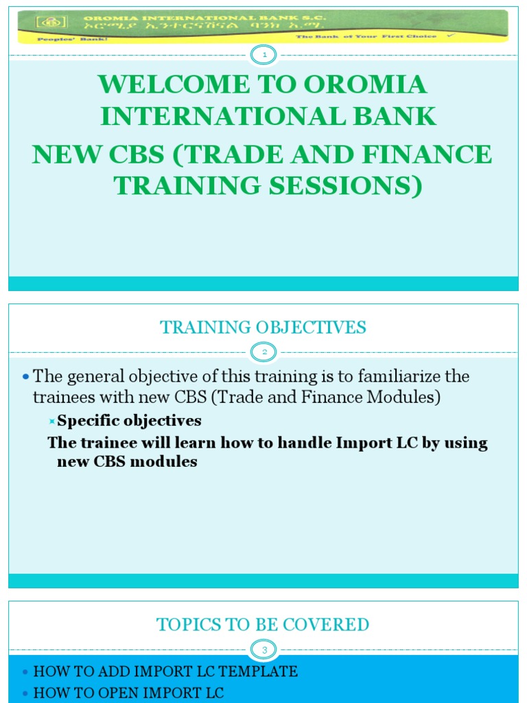 Import LC | PDF | Overdraft | Credit Card