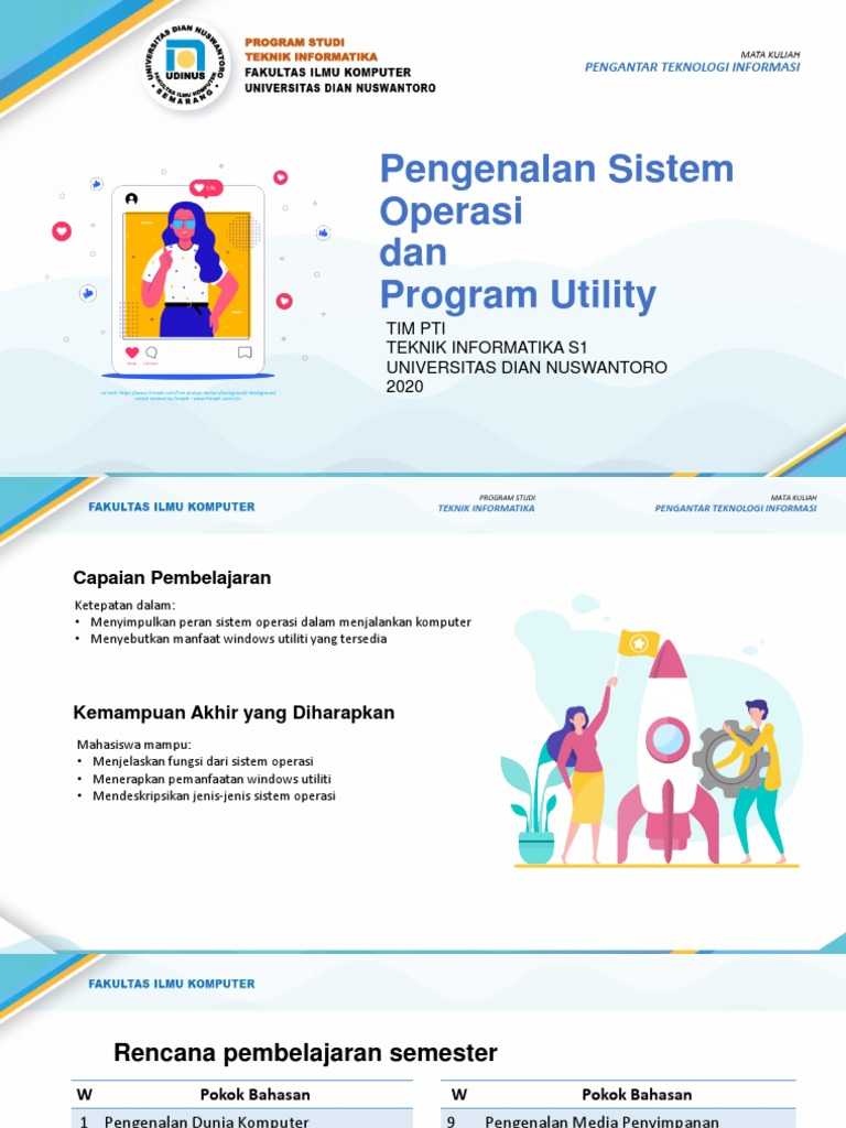 Pengenalan Sistem Operasi dan Utilitas | PDF | Bisnis | Komputer