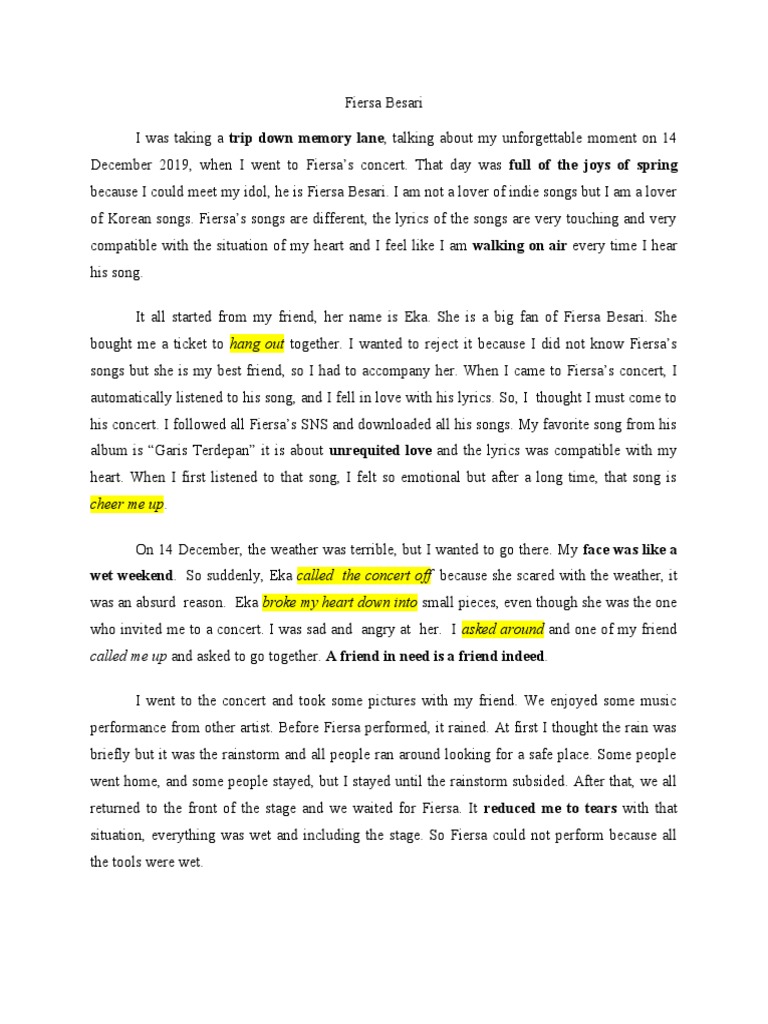 Phrasal Verb Story | PDF