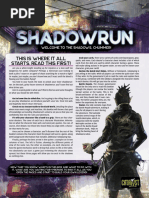 Shadowrun 5th Edition Cheat Sheet | PDF | Role Playing Games | Gaming