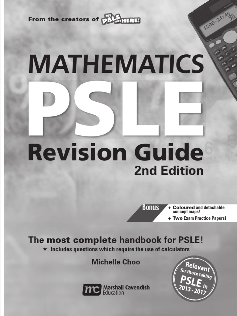 Mathematics Psle Revision Guide 2nd Edition Michelle Choo The Most Complete Handbook Pdf