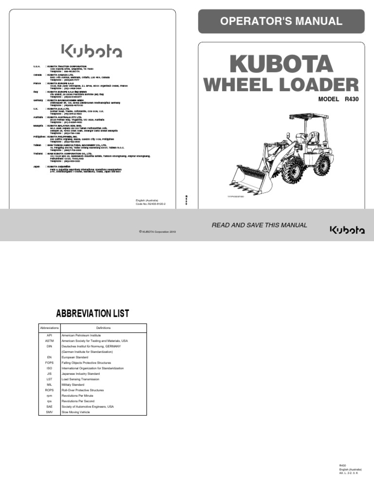 Wheel Loader Manual | PDF | Turbocharger | Brake