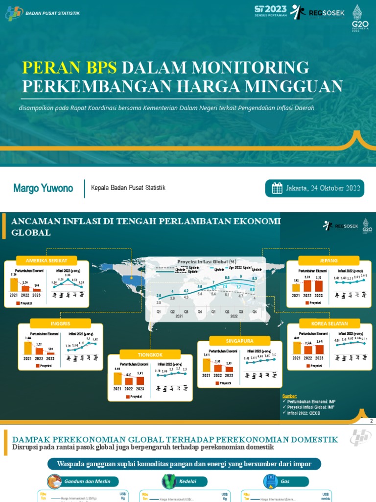 BPS-Rapat Koordinasi Terkait Pengendalian Inflasi Daerah - FINAL | PDF