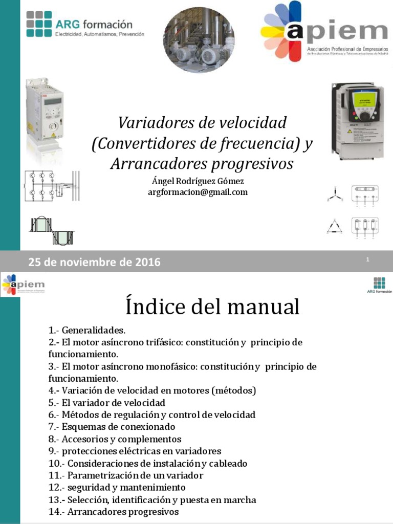 Variadores de Velocidad V12 Imprimir Plus | PDF | Rectificador | Corriente eléctrica
