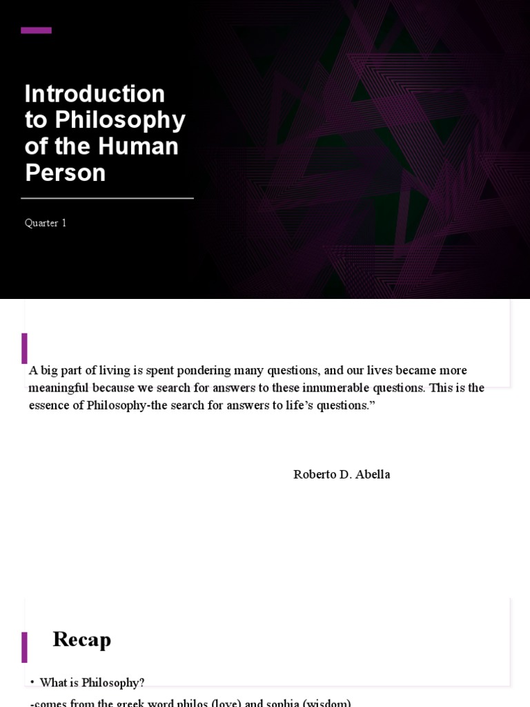 Presentation Intro To Philosophy | PDF | Thought | Reason Presentation Intro To Philosophy | PDF | Thought | Reason