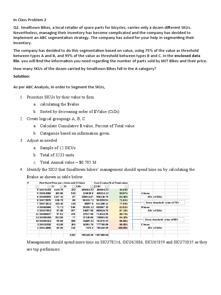 Problem 2 | PDF | Business