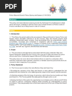 frisking Procedure | PDF | Criminal Justice | Crime & Violence
