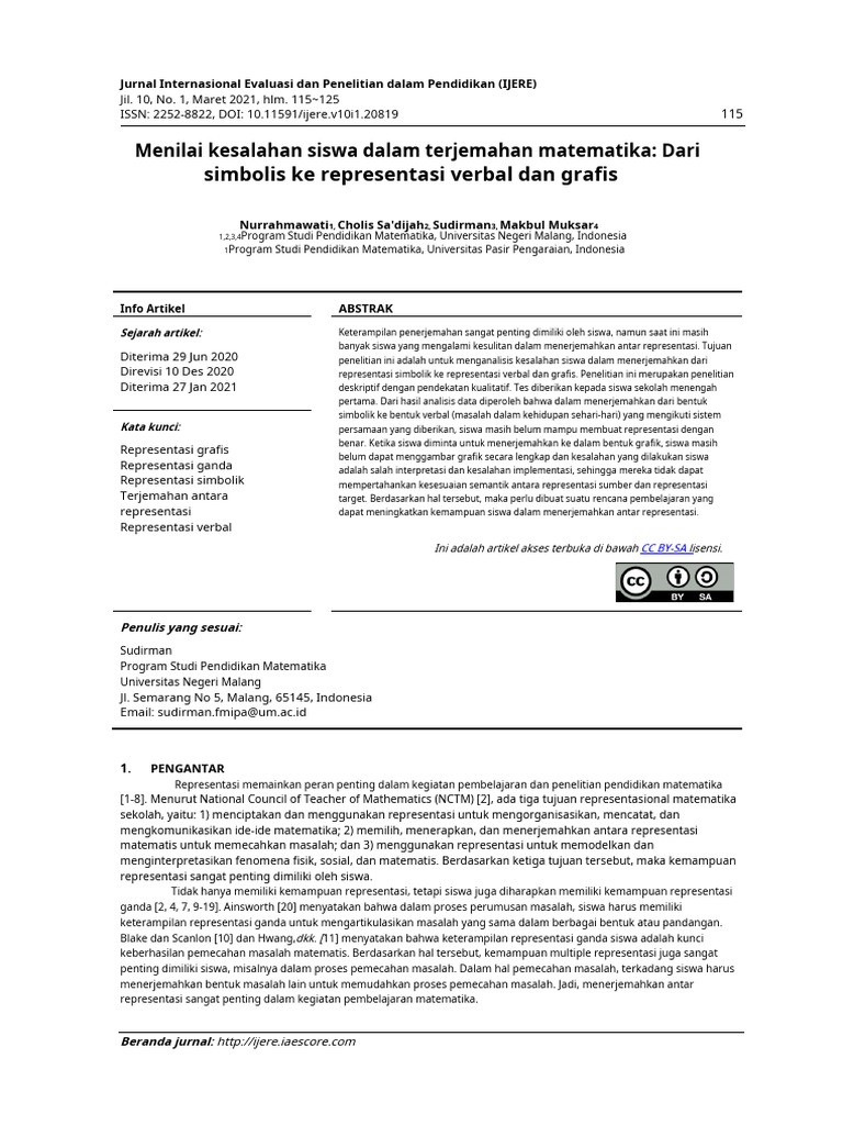 Contoh Jurnal Ijere 5.en - Id | PDF