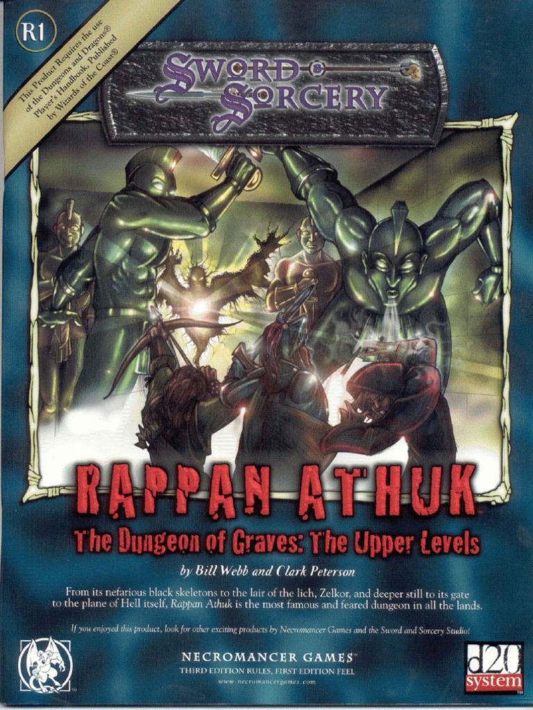 Rappan Athuk - The Dungeon of Graves - The Upper Levels - Necromancer ...