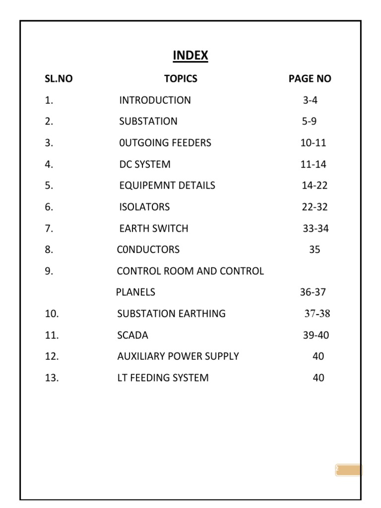 KSEB Substation Internship | PDF | Electrical Substation | Relay