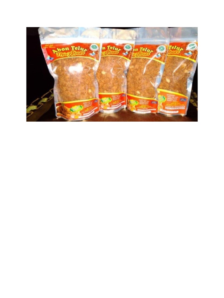 Abon Telur | PDF