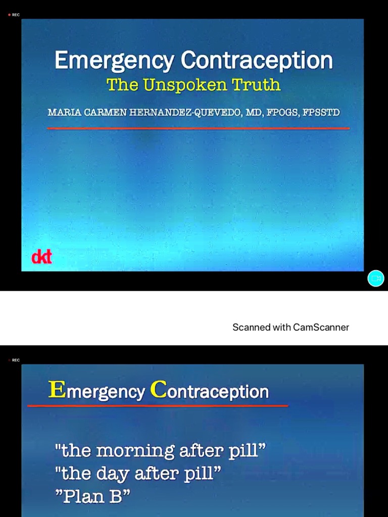 Emergency Contraception | PDF
