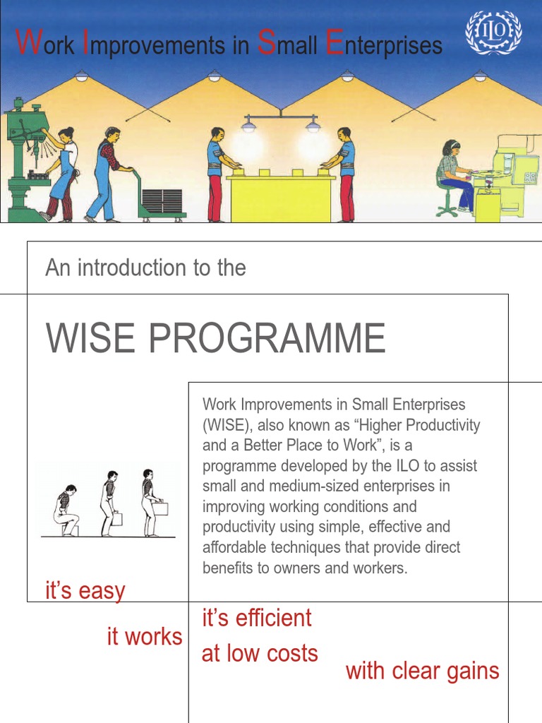 Work Improvements in Small Enterprises ILO | PDF