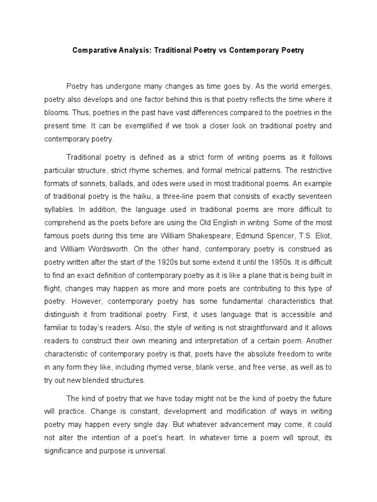 Comparative Analysis | PDF