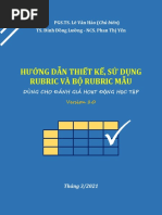 Phiếu Đánh Giá Theo Tiêu Chí Rubrics | PDF