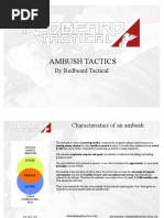MSLAB17 Squad Tactics - Ambush SR | PDF | Ambush | Military Operations