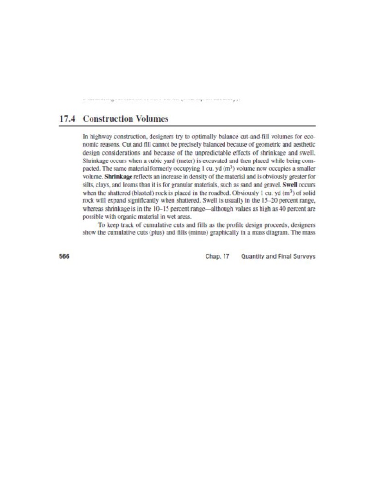 Construction Volumes | PDF