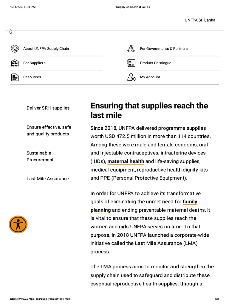 Last Mile Assurance | PDF | Supply Chain | Supply Chain Management