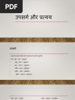Class 9 Hindi - Upsarg Aur Pratyay Worksheet | PDF