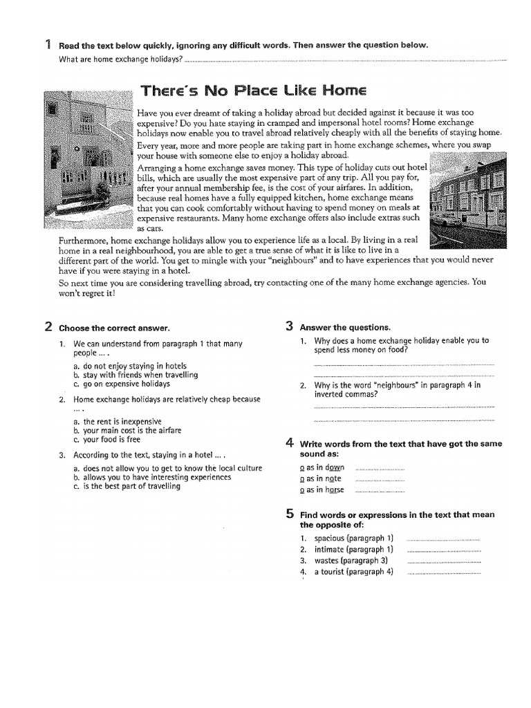 There's No Place Like Home | PDF