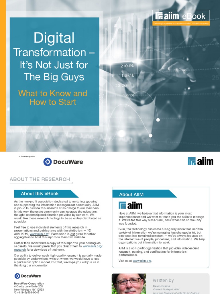 Ebook DocuWare DigitalTransformation 2019 | PDF