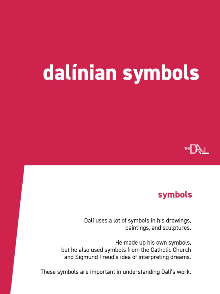 Dali Symbols | Download Free PDF | Salvador Dalí