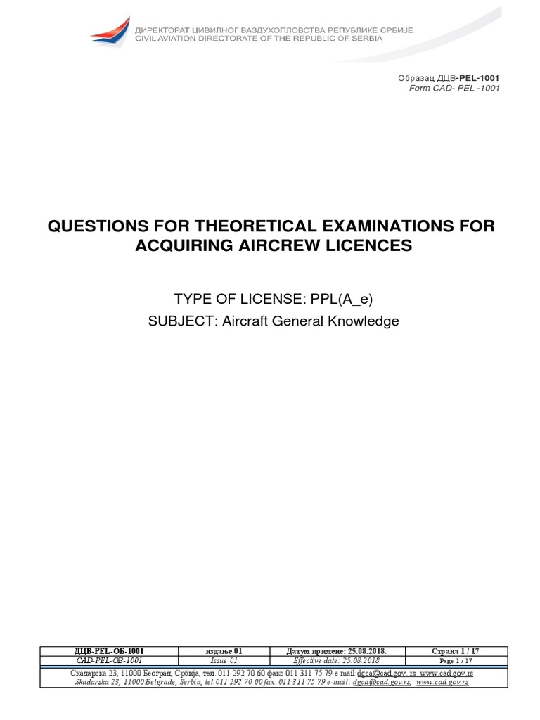 Aircraft General Knowledge | PDF | Internal Combustion Engine | Carburetor