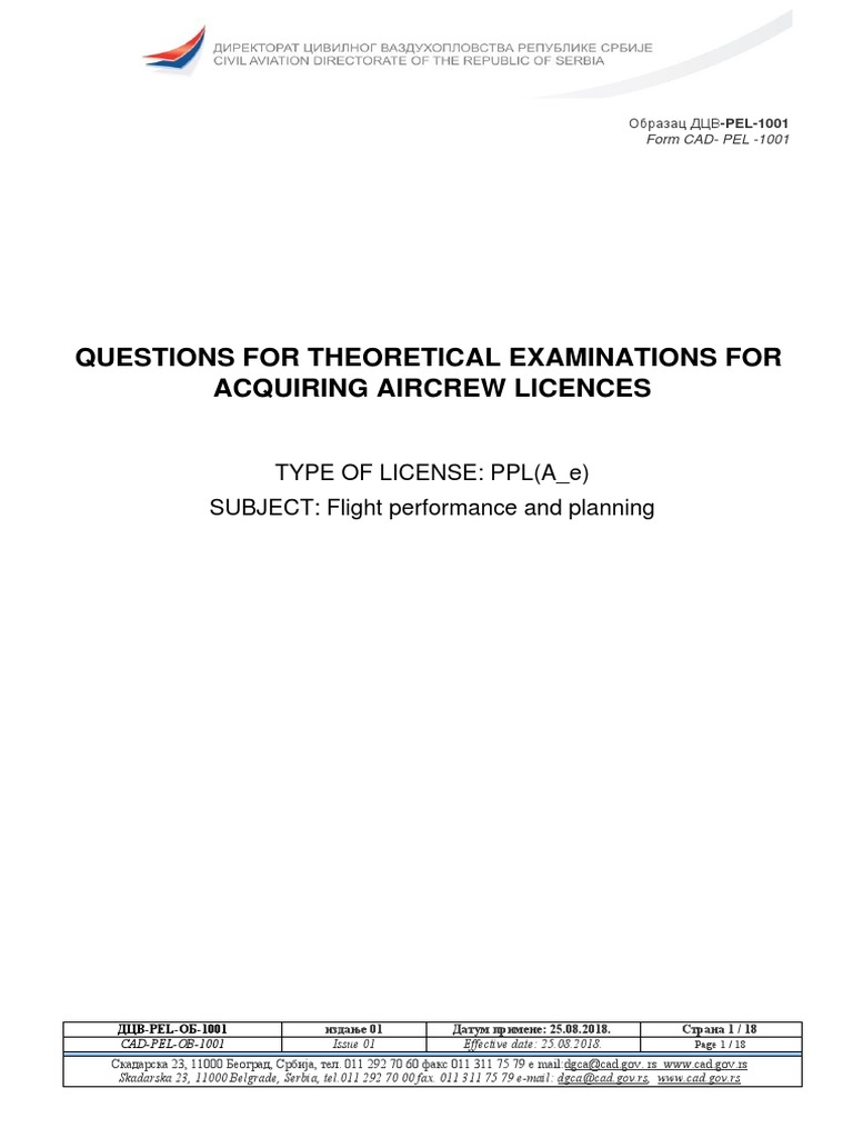 Flight Performance and Planning | PDF | Altitude | Takeoff