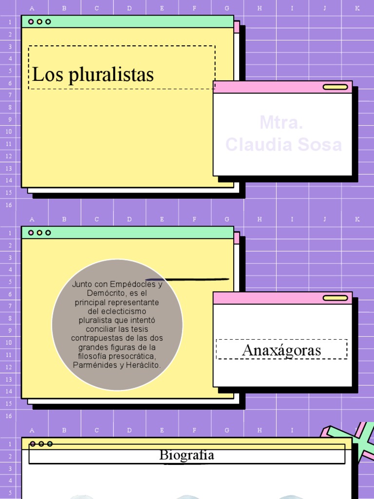 Filosofía de Anaxágoras y Empédocles | PDF | Filosofía griega antigua ...