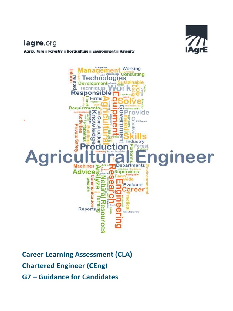 Career Learning Assessment (CEng) - Guidance For Candidates - June 2018 ...