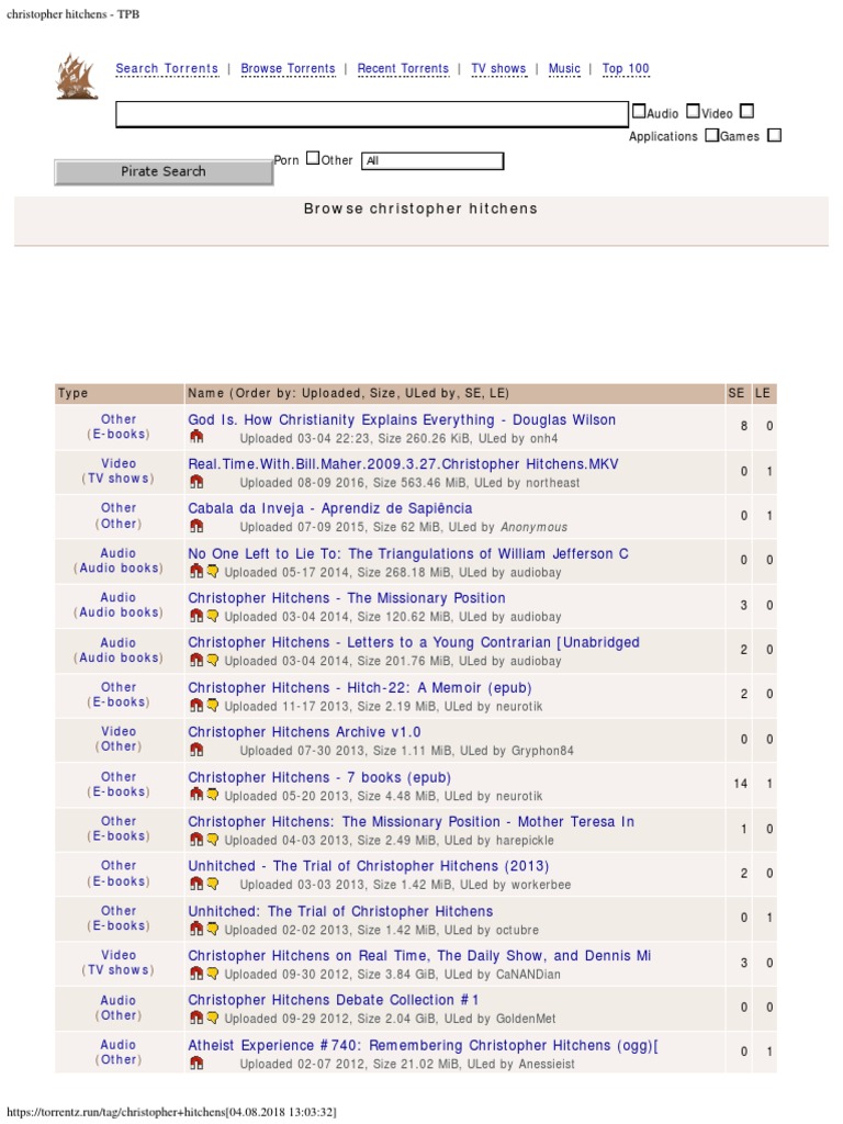 Remembering Christopher Hitchens | PDF